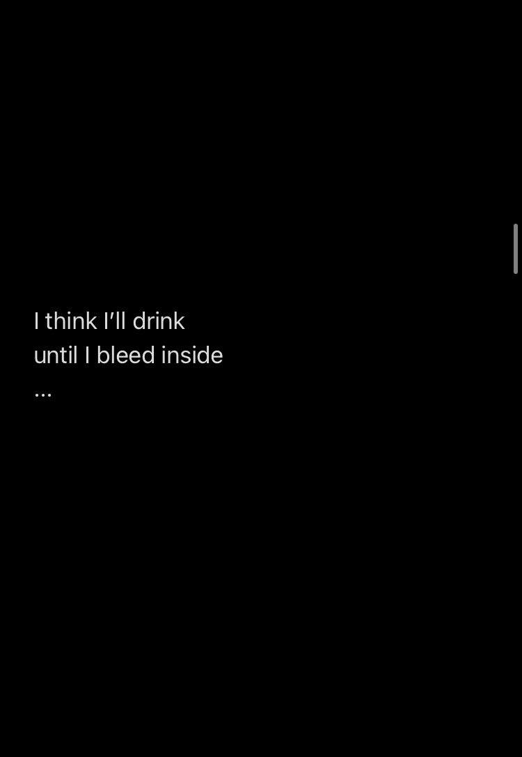 drink: A Poem – Fudge It!